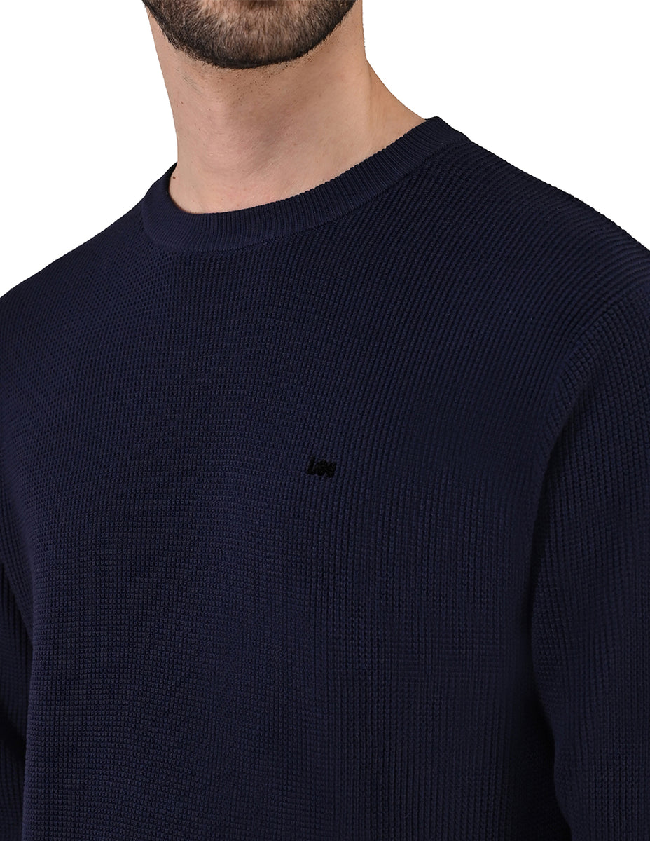 Suéter en color Marino, Casual Confort para Hombre, marca LEE. – Makio ...